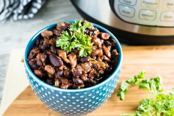 Instant Pot Pork And Beans | FaveSouthernRecipes.com