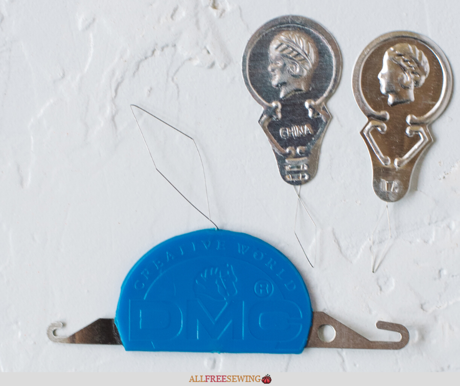 How to Use a Needle Threader (Full Tutorial) | AllFreeSewing.com