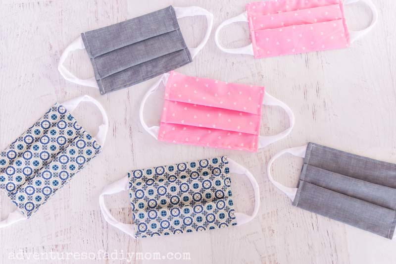 Diy Face Mask Without Elastic | AllFreeSewing.com