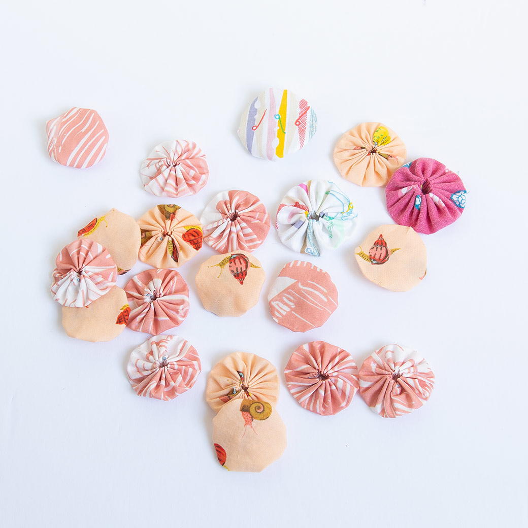 Put Your Scraps To Good Use With These Yoyos | AllFreeSewing.com