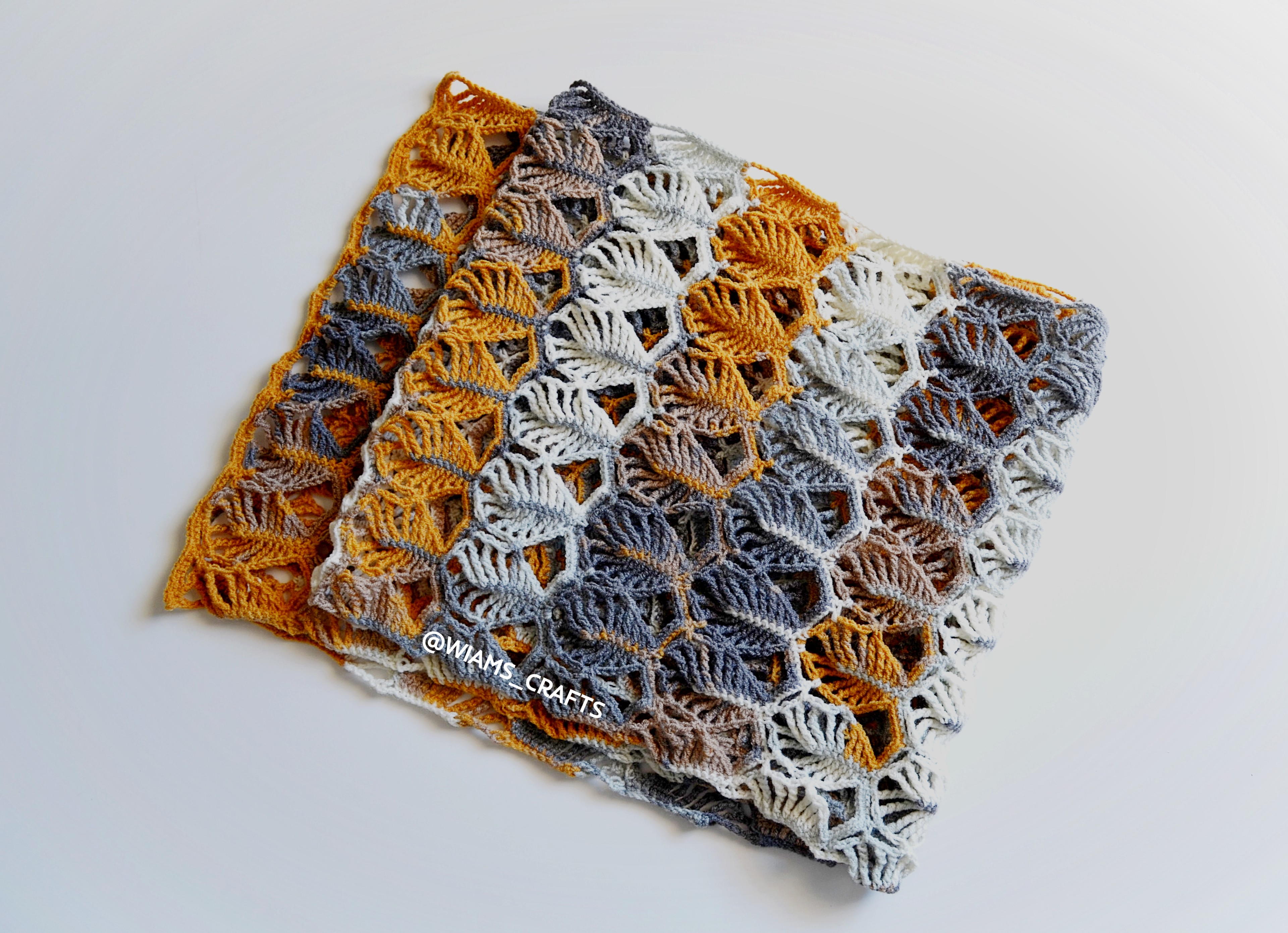 Leaf Assortment Scarf | FaveCrafts.com