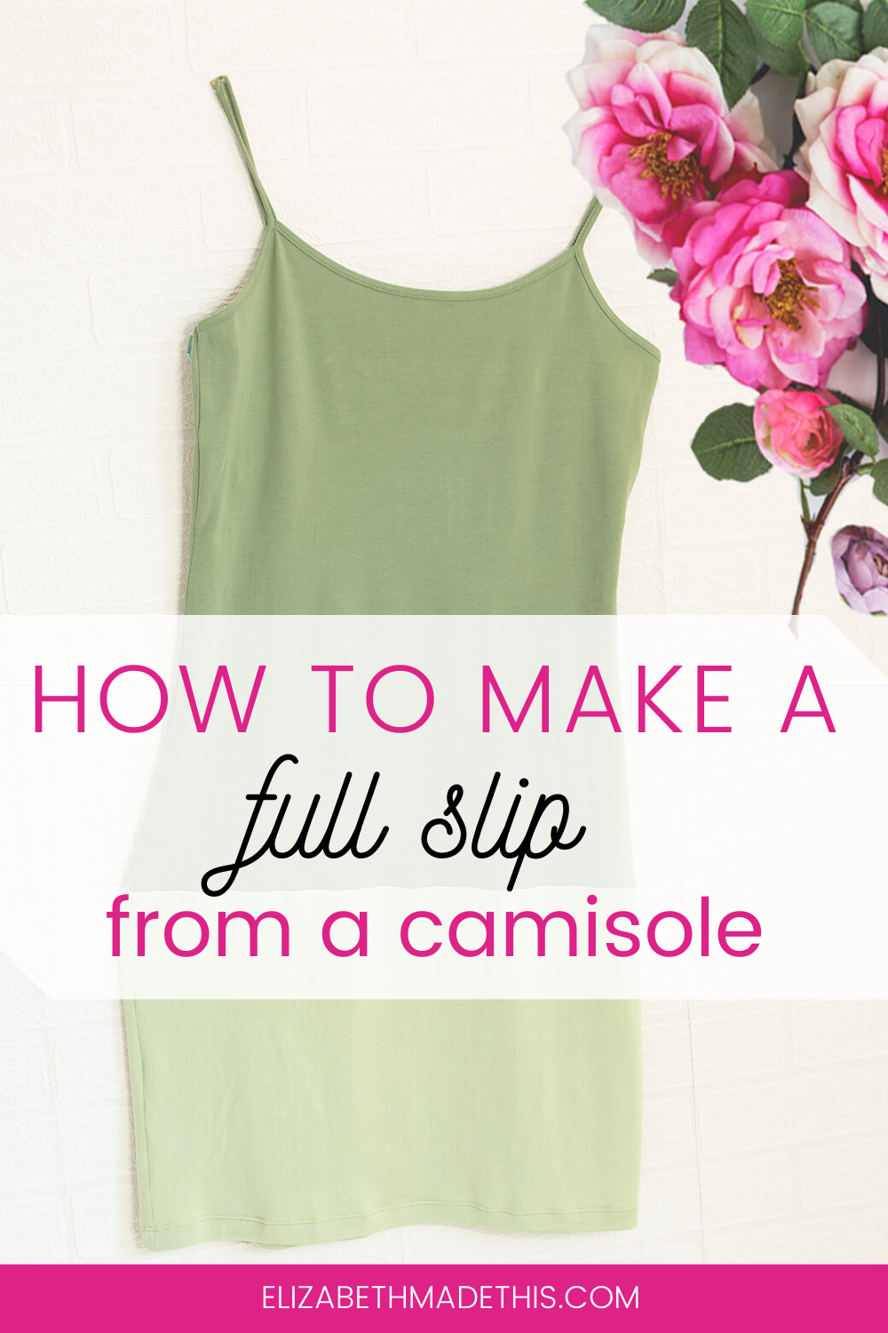 Make A Quick Slip For Wrap Dresses | AllFreeSewing.com