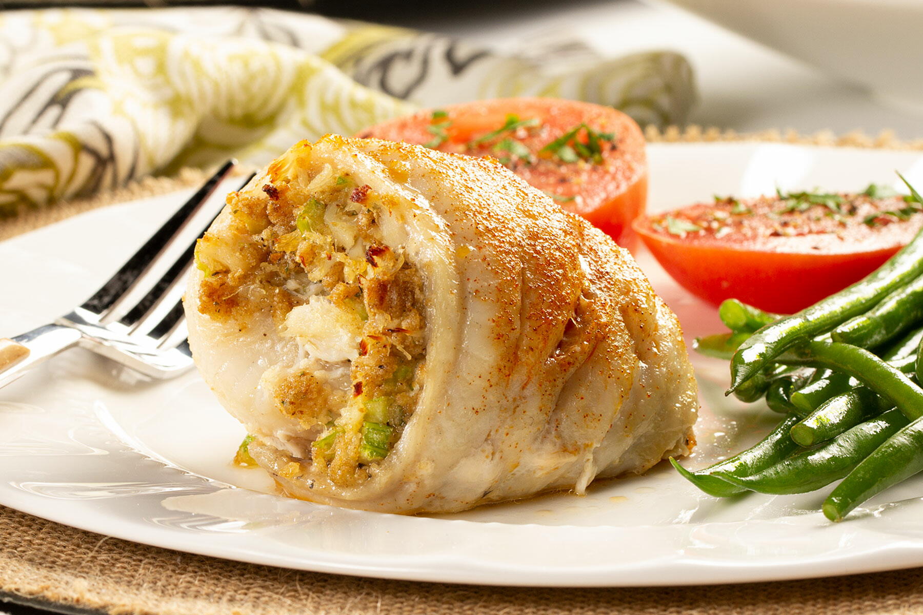 Seafood Catfish Pinwheels | MrFood.com