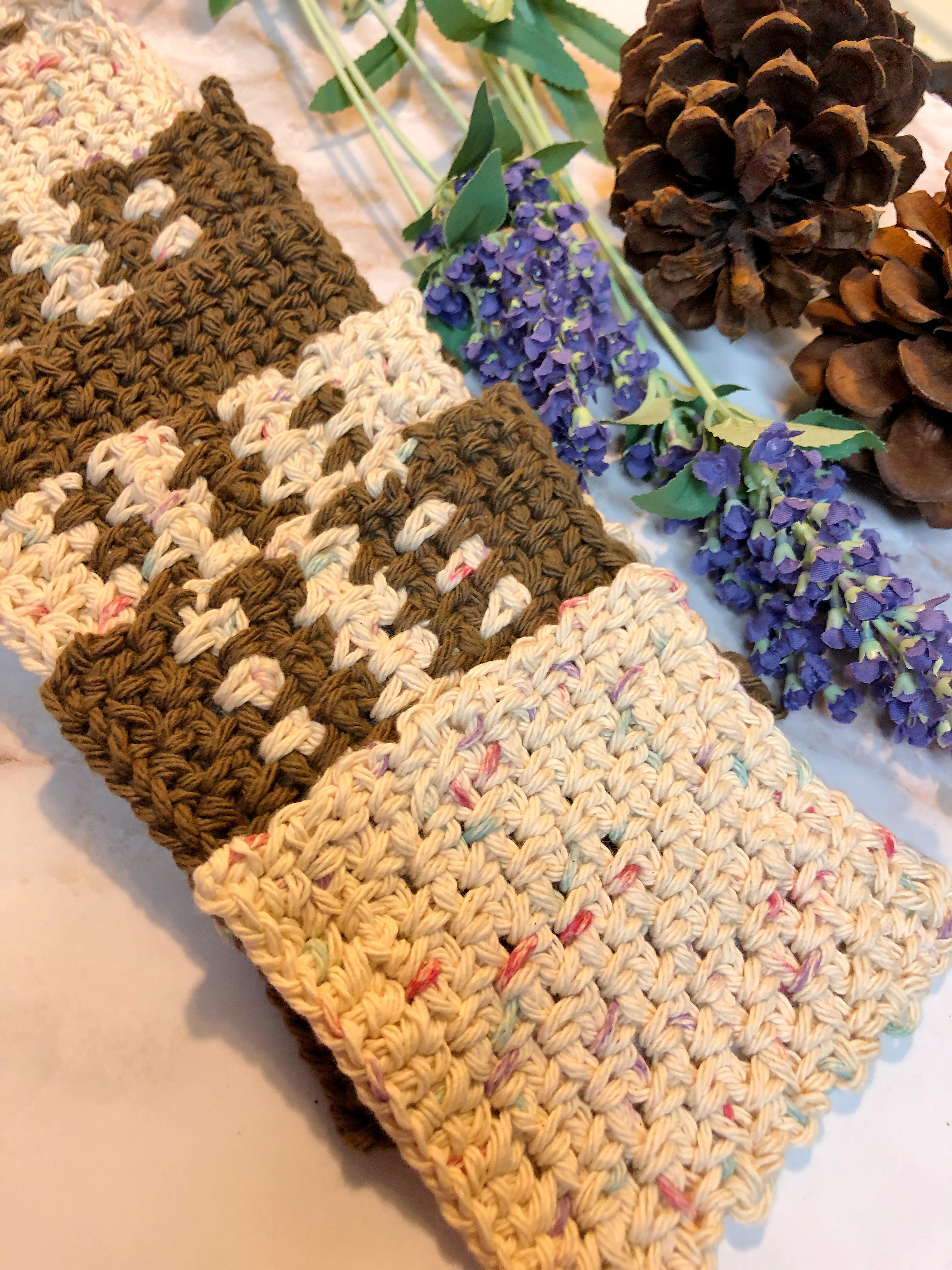 Beginner Linen Stitch Coaster | AllFreeCrochet.com