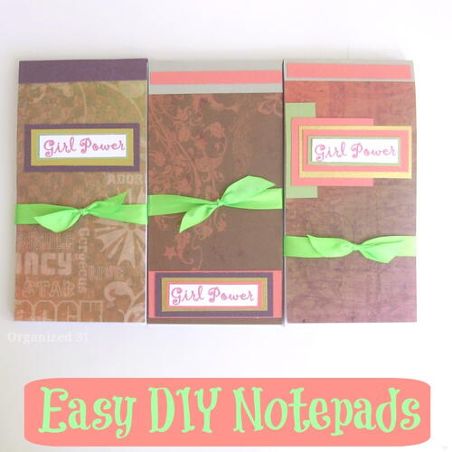 Easy Diy Notepad | AllFreePaperCrafts.com