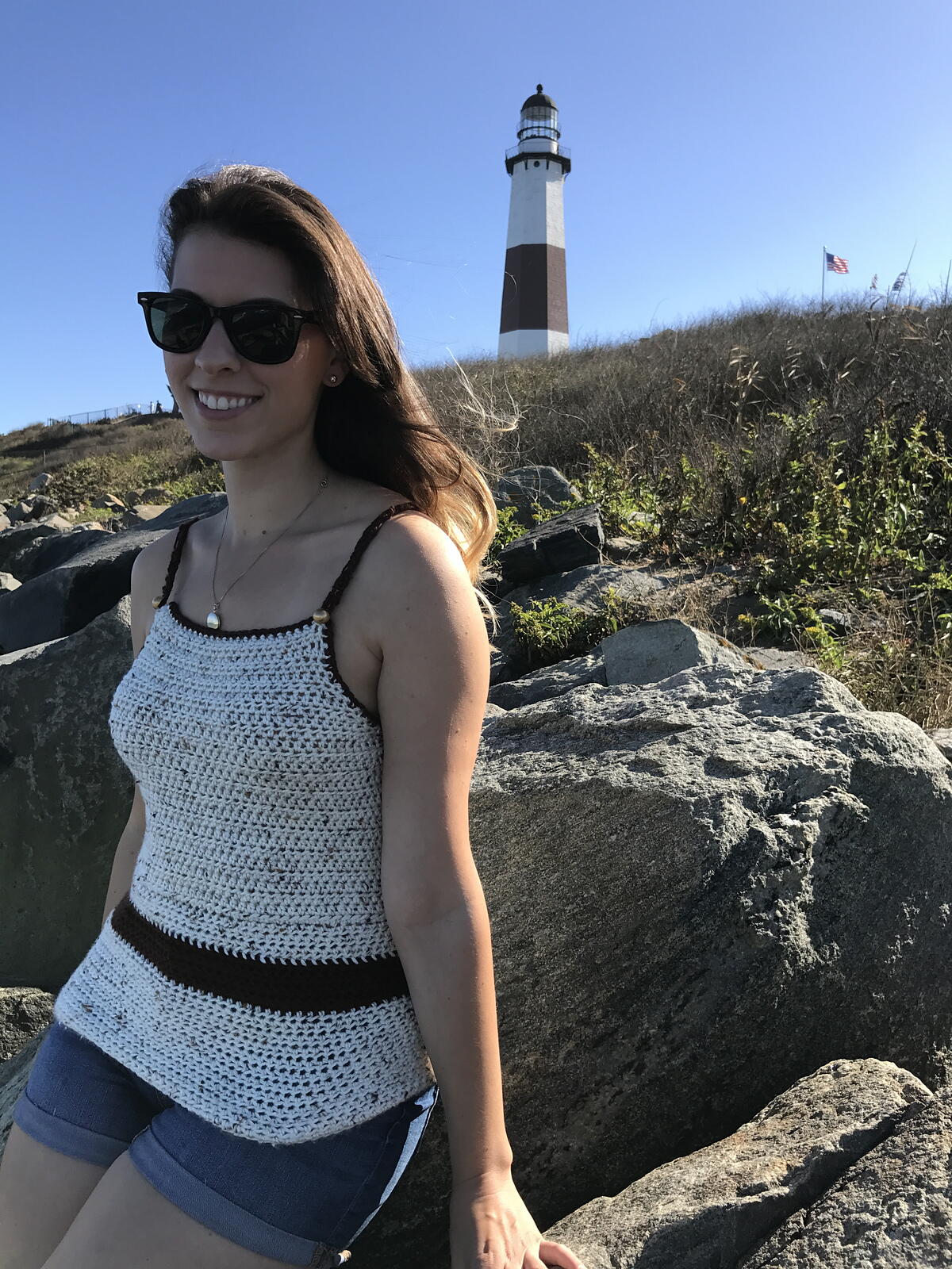 Lighthouse Tank | AllFreeCrochet.com