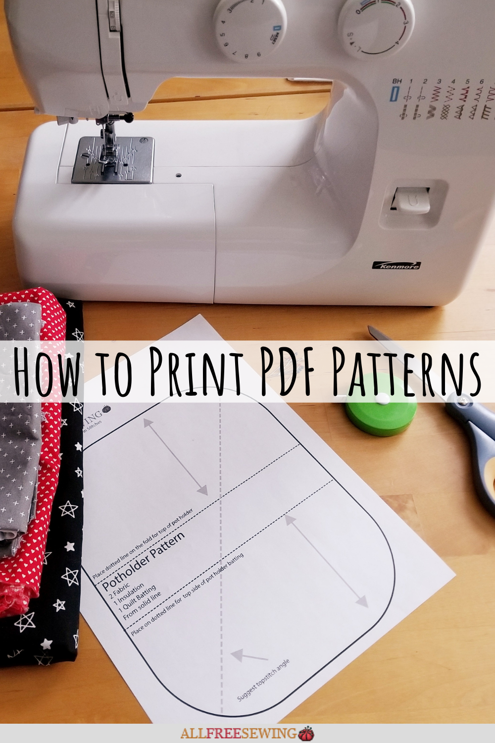 How to Print Sewing PDFs (+ Using and Storing Patterns) | AllFreeSewing.com