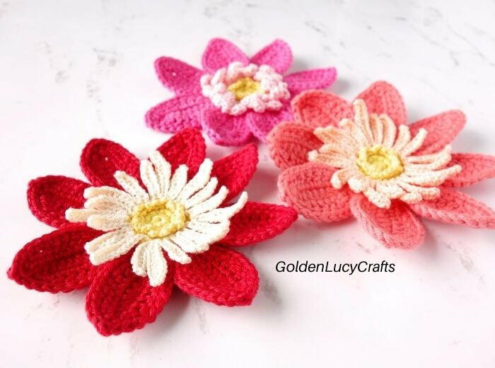 Dahlia Crochet Pattern | FaveCrafts.com