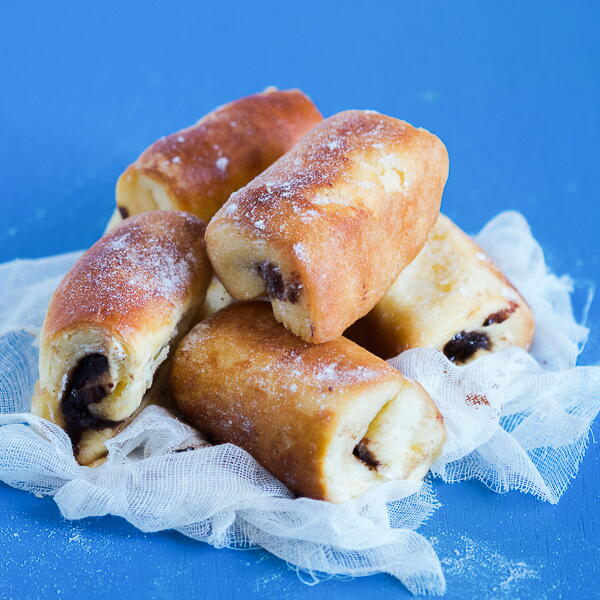 Nutella Rolls | TheBestDessertRecipes.com