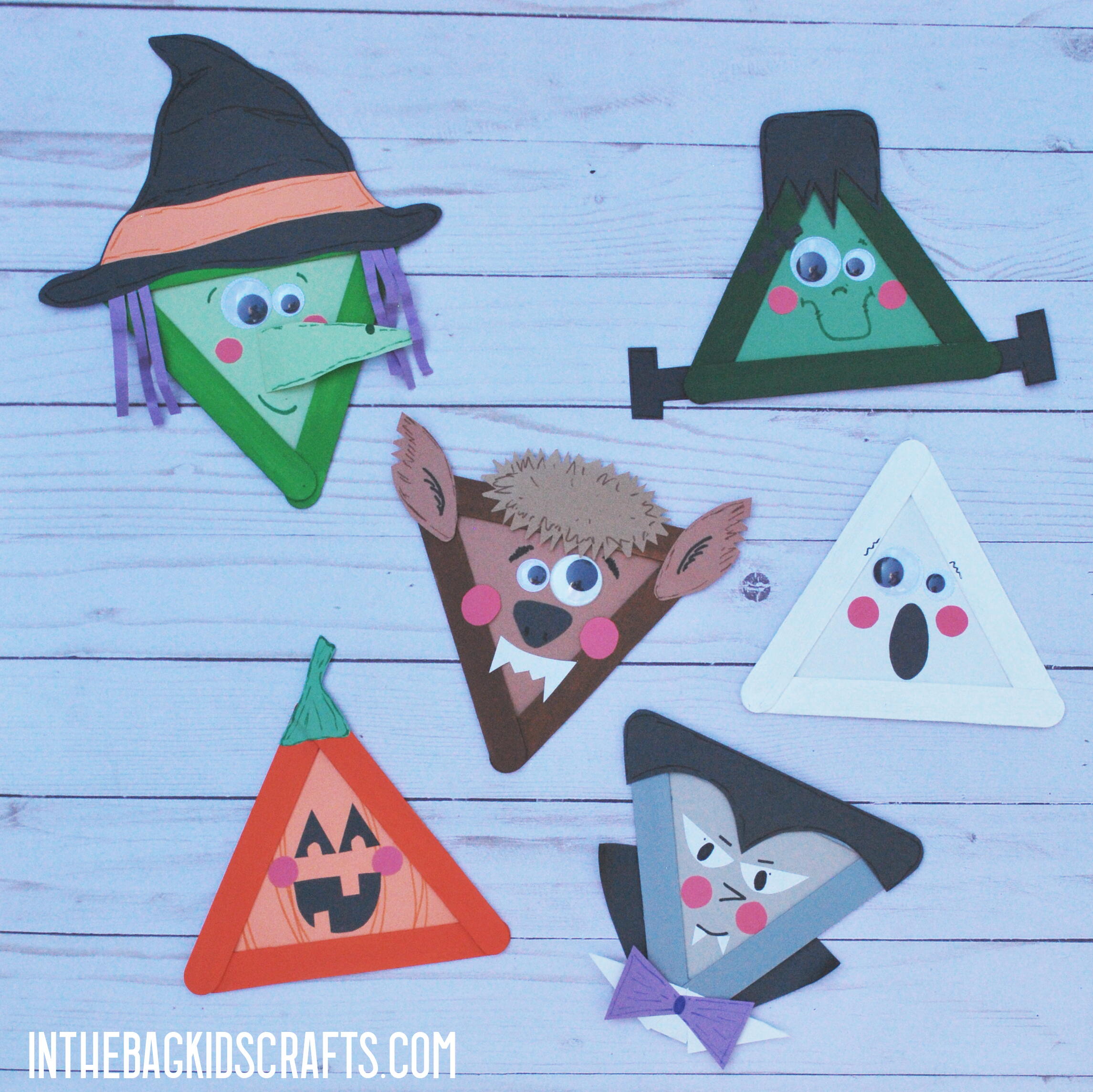 Halloween Monster Arts And Crafts | AllFreeKidsCrafts.com