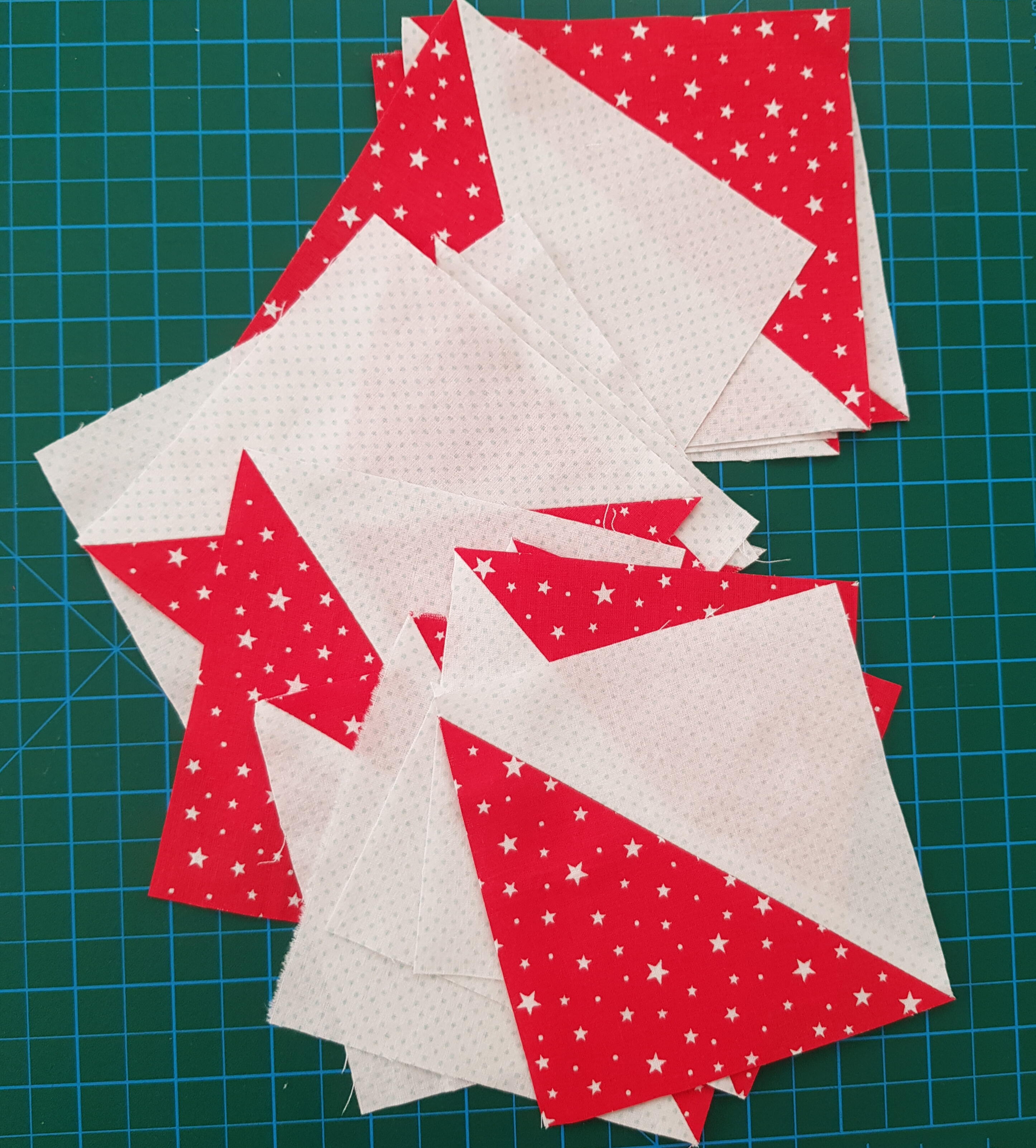 How To Make Megic 8 Half Square Triangle Units | FaveQuilts.com