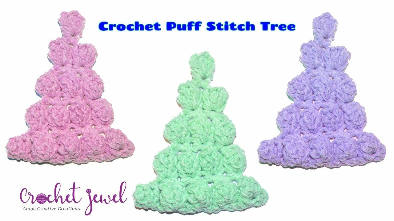 Crochet Puff Stitch Tree | AllFreeCrochet.com