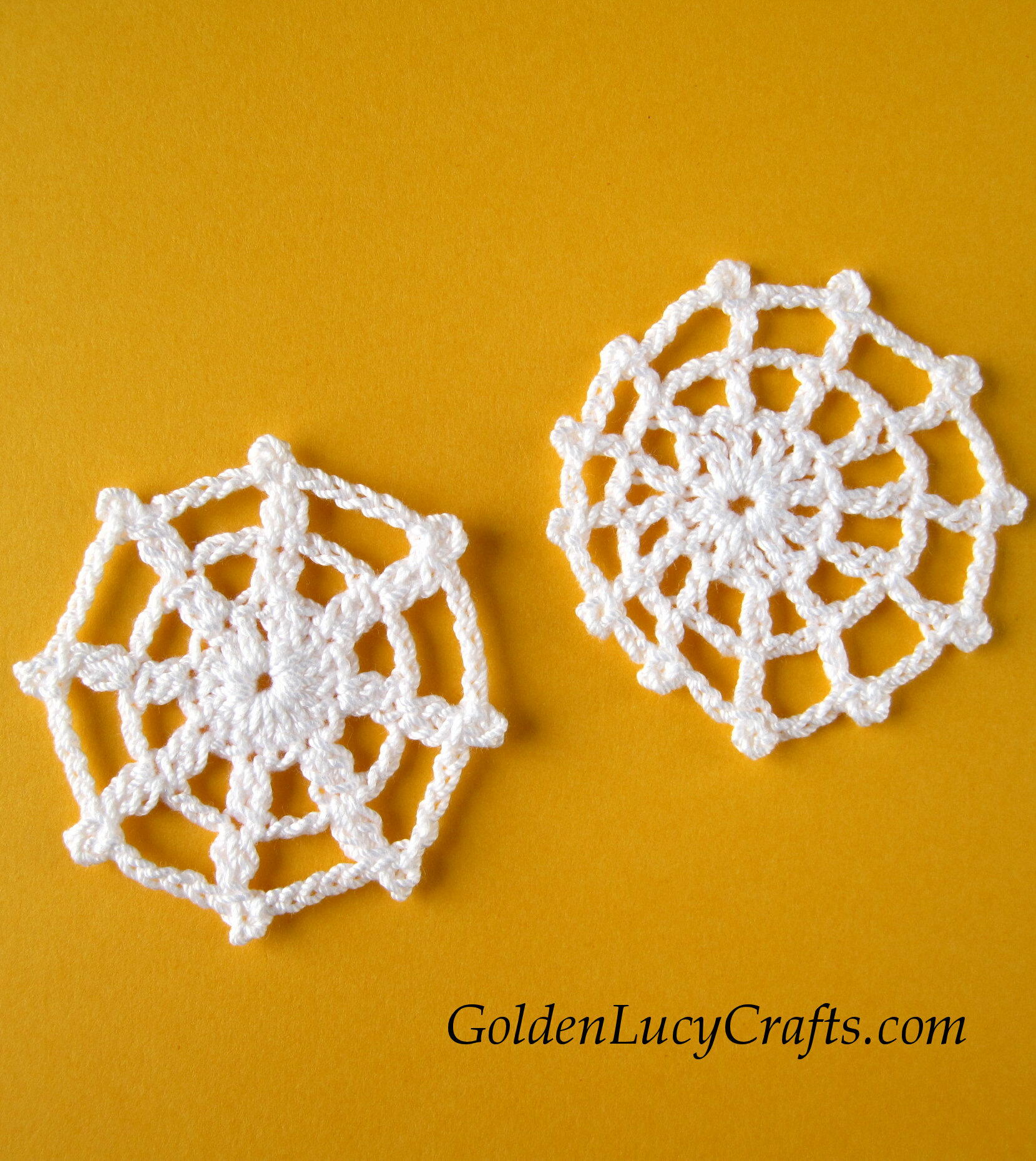 Spider Web Applique | AllFreeHolidayCrafts.com