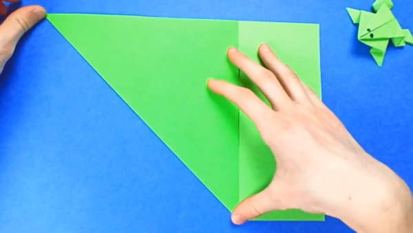 How To Make A Jumping Paper Frog | FaveCrafts.com