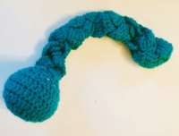 Throwable Dog Ball | AllFreeCrochet.com