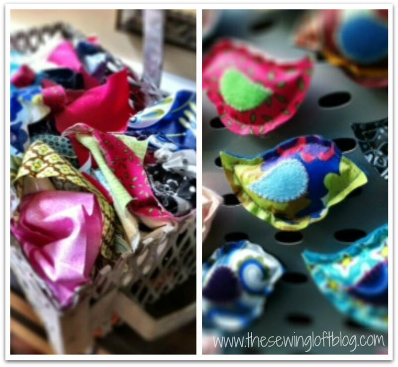 Scrap Fabric Birds | FaveCrafts.com