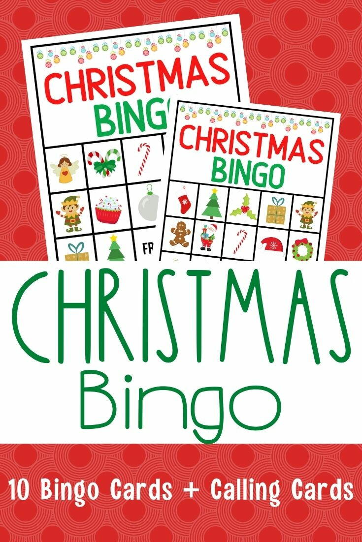Christmas Bingo Free Printable | DIYIdeaCenter.com