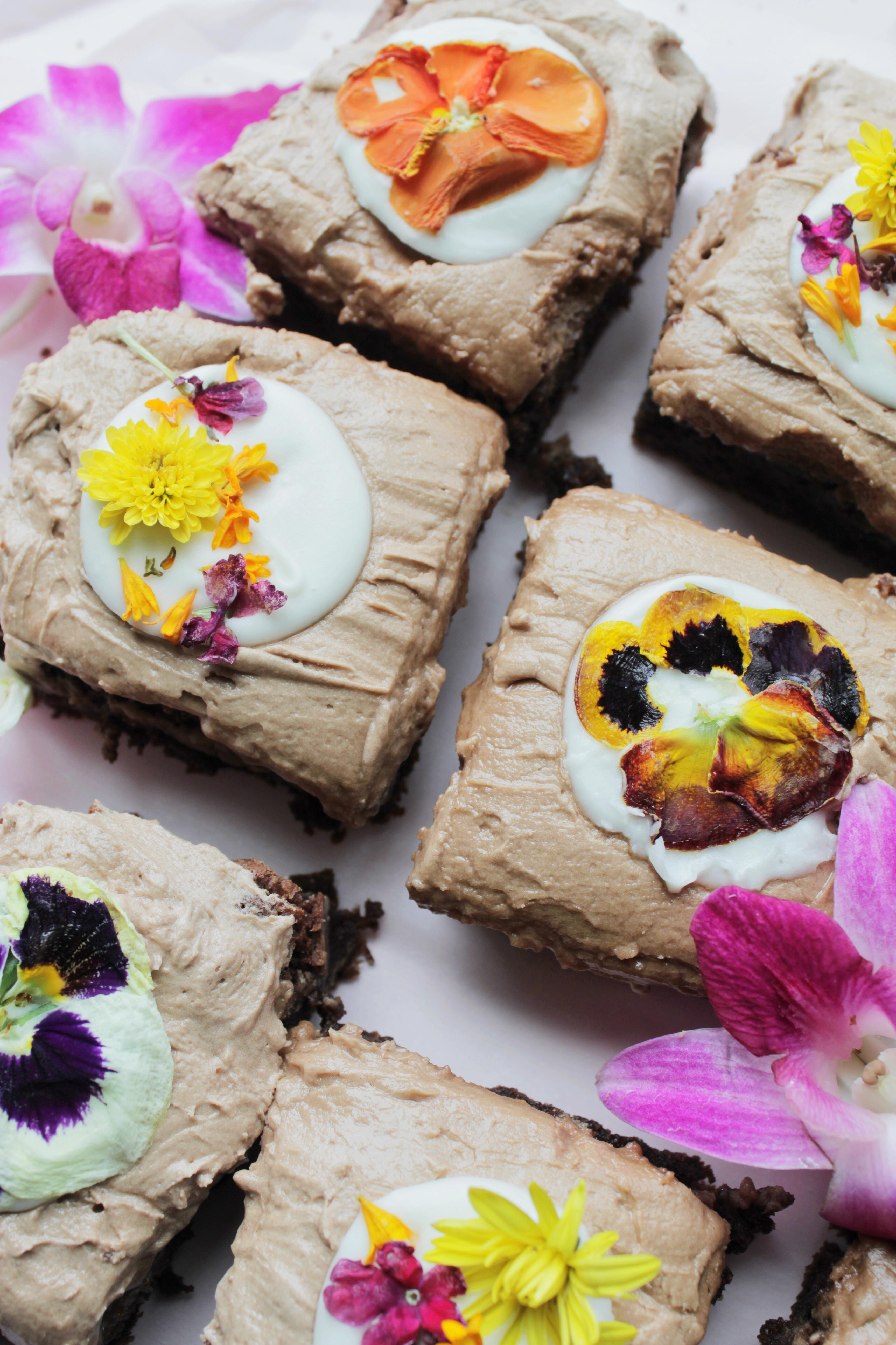 Iced Fudge Brownies | FaveHealthyRecipes.com