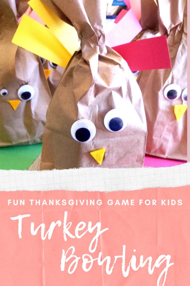 Turkey Bowling Craft And Game For Kids | DIYIdeaCenter.com