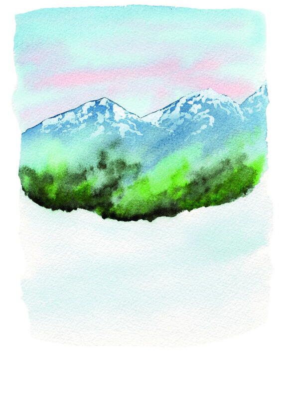 A Peaceful Wild Watercolor | FaveCrafts.com