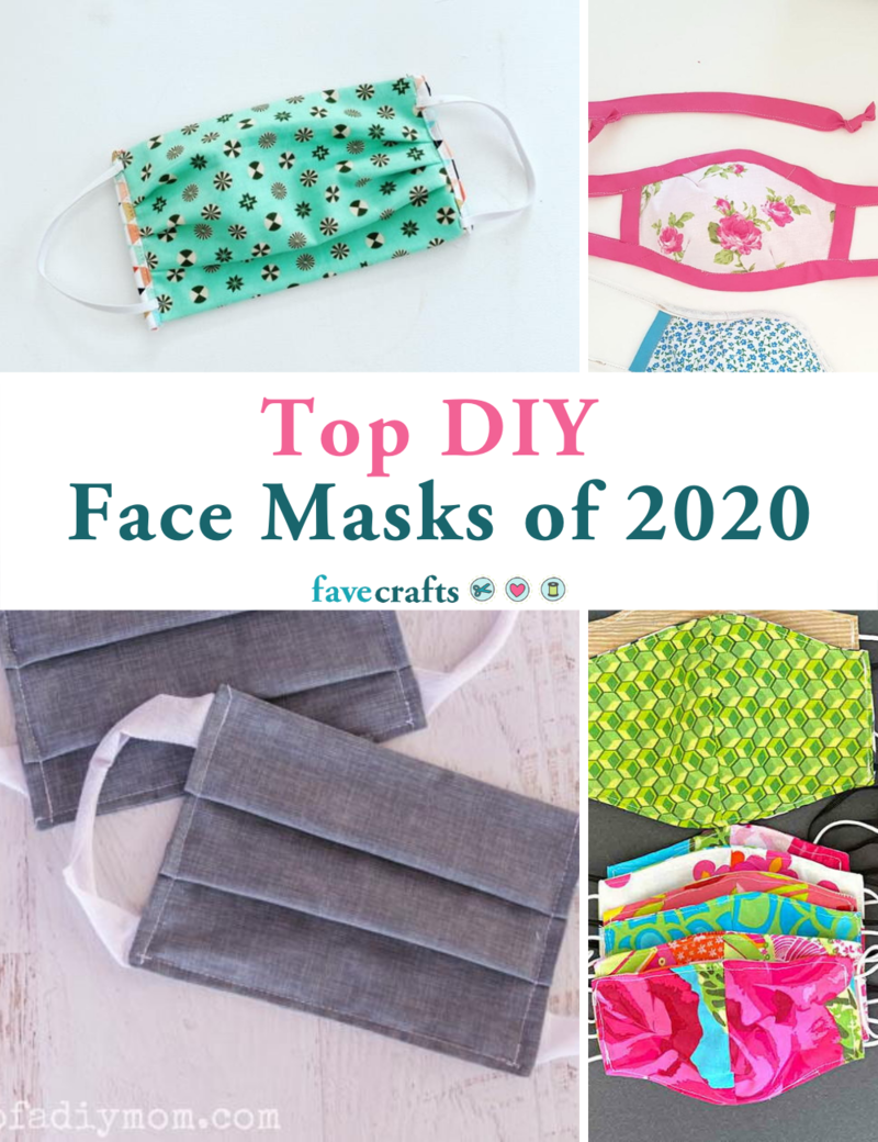 20 Top DIY Face Masks of 2020 | FaveCrafts.com