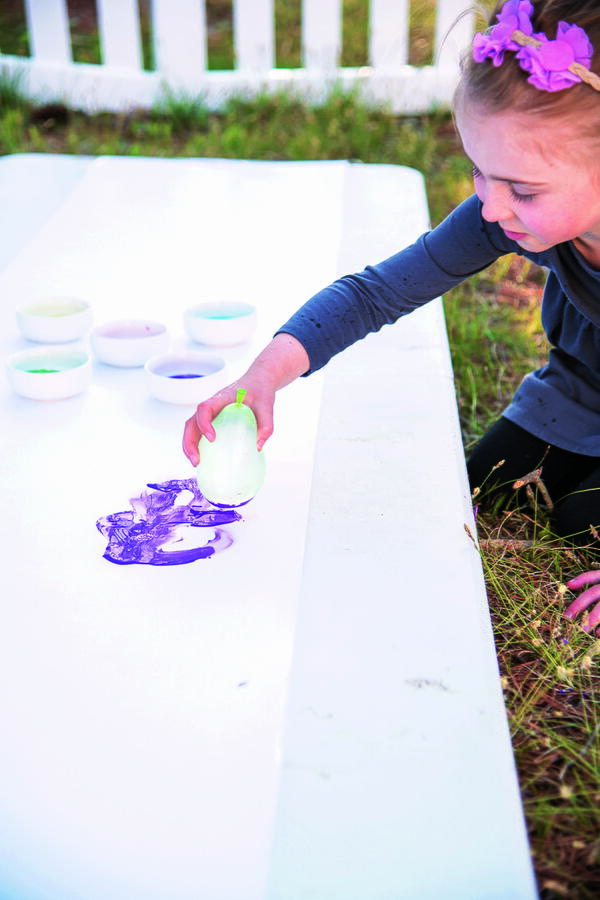 Water Balloon Painting Activity | FaveCrafts.com