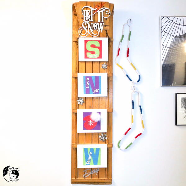 Toboggan Decor | DIYIdeaCenter.com