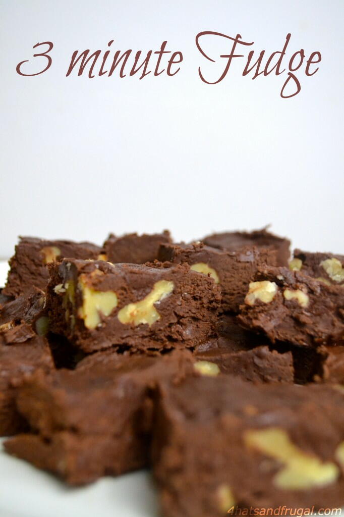 3 Minute Fudge | TheBestDessertRecipes.com
