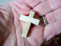 Simple Homemade Wooden Cross | FaveCrafts.com