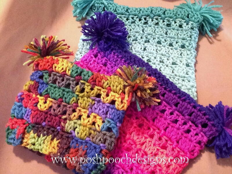 Sherbet Sack Hat | AllFreeCrochet.com