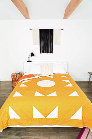 Golden Hour Queen Quilt | FaveCrafts.com