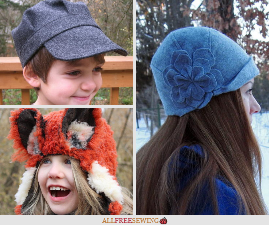 35+ Hat Sewing Patterns (Free!) | AllFreeSewing.com