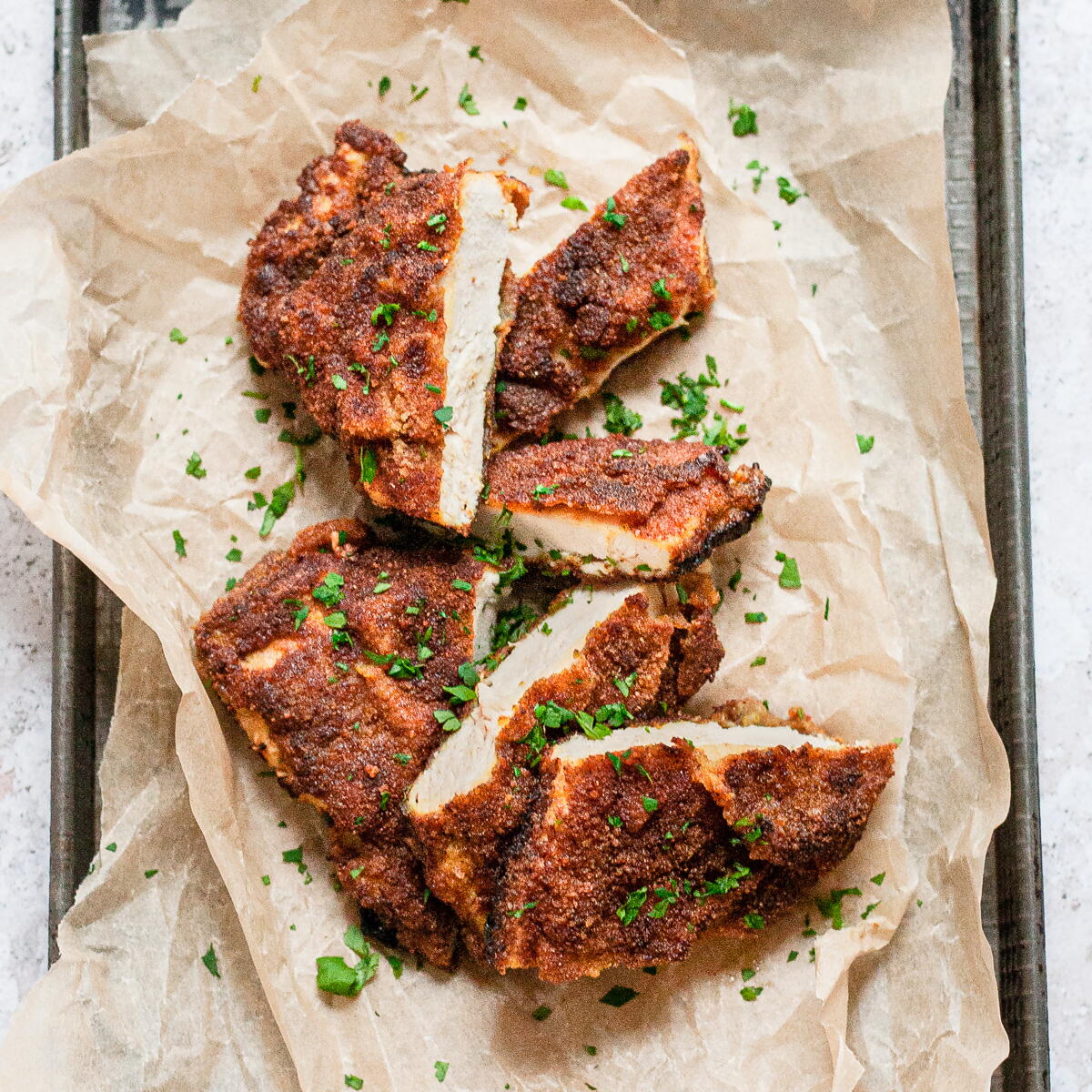 Crispy Fried Chicken Katsu | FaveHealthyRecipes.com