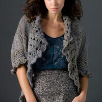 Mermaid Filigree Cardigan | AllFreeCrochet.com