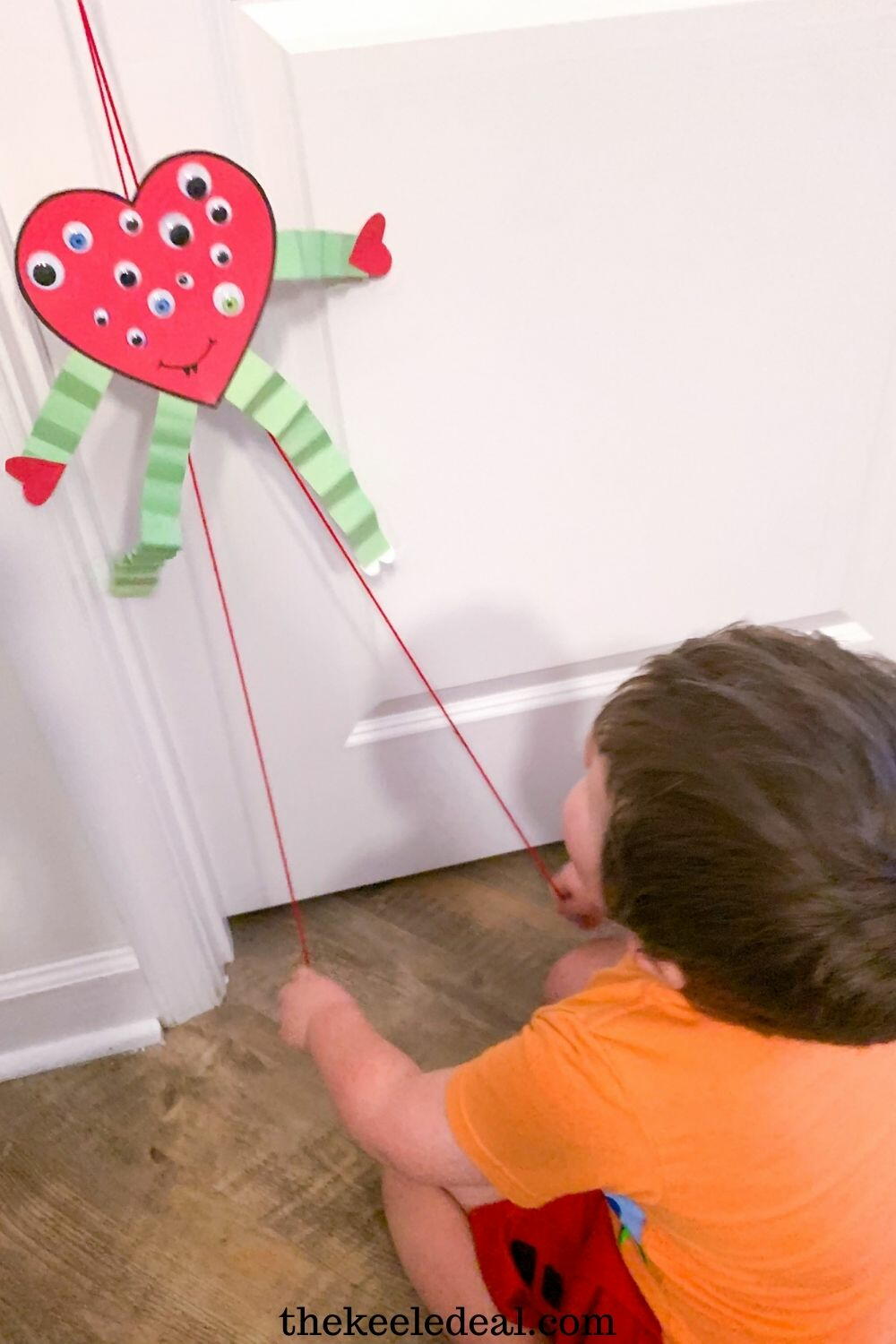 Heart Monster | AllFreeKidsCrafts.com