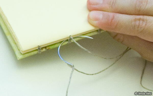 Coptic Stitch Bookbinding Tutorial | FaveCrafts.com