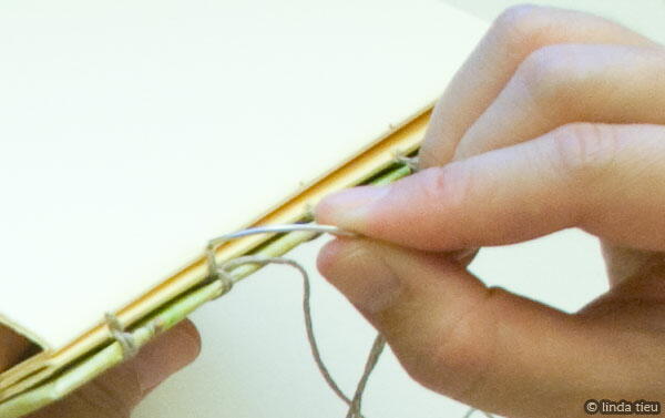 Coptic Stitch Bookbinding Tutorial | FaveCrafts.com