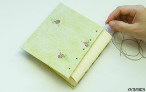 Coptic Stitch Bookbinding Tutorial | FaveCrafts.com