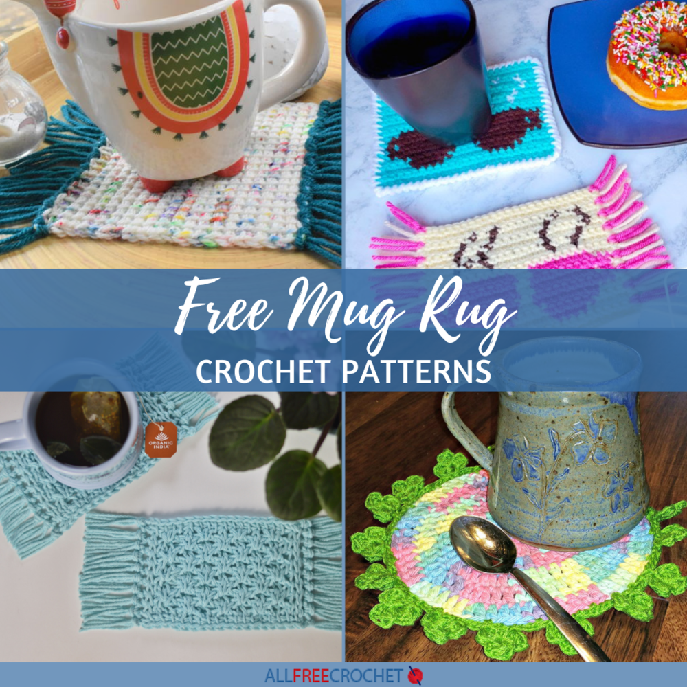 Heart Coasters Crochet Pattern | AllFreeCrochet.com