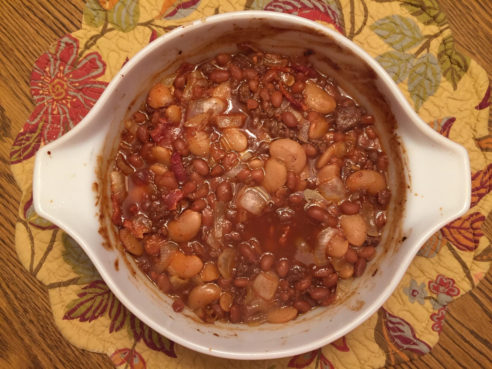 Crazy Beans - Easy Baked Beans | AllFreeCasseroleRecipes.com