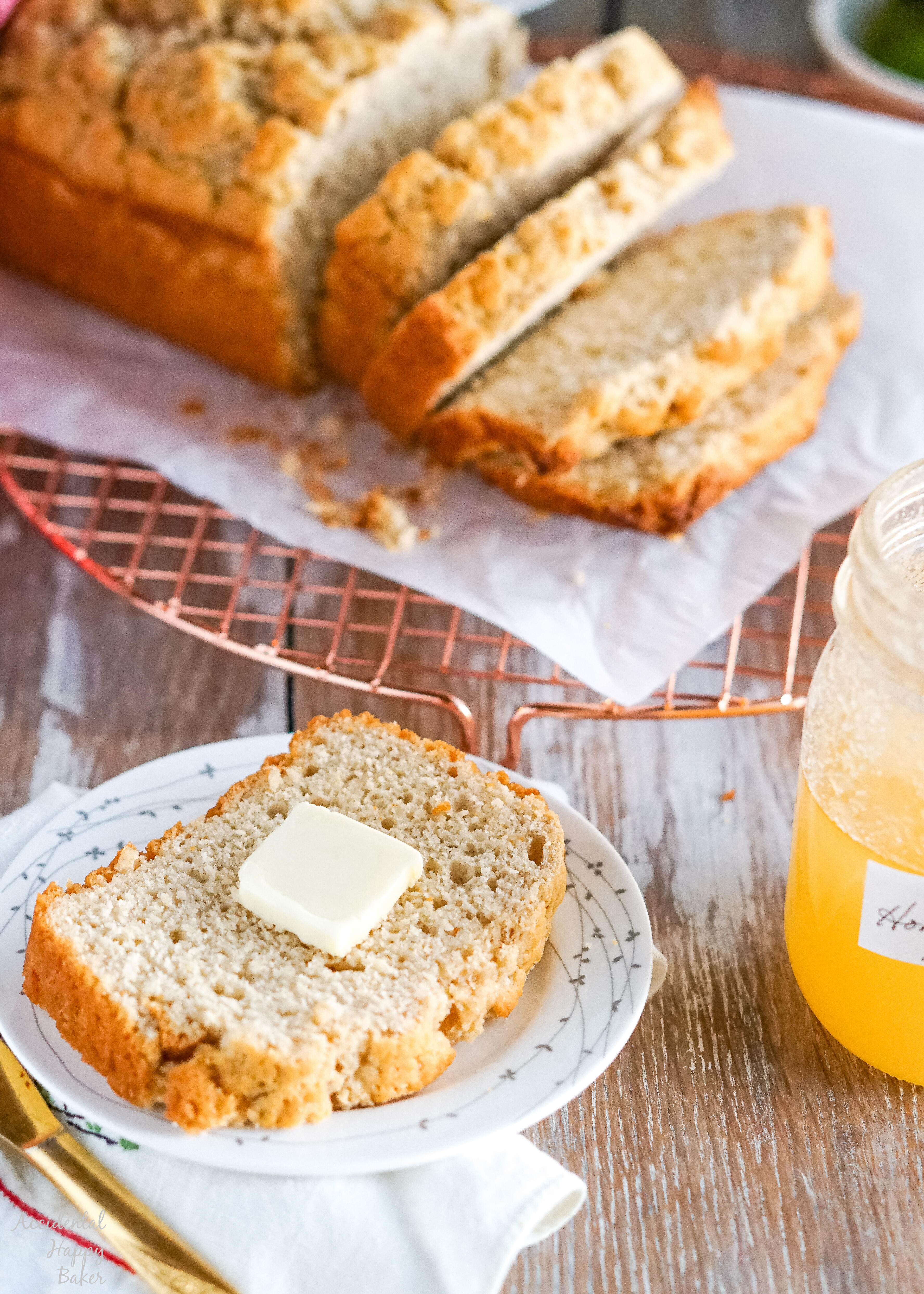 Honey Beer Bread | RecipeLion.com