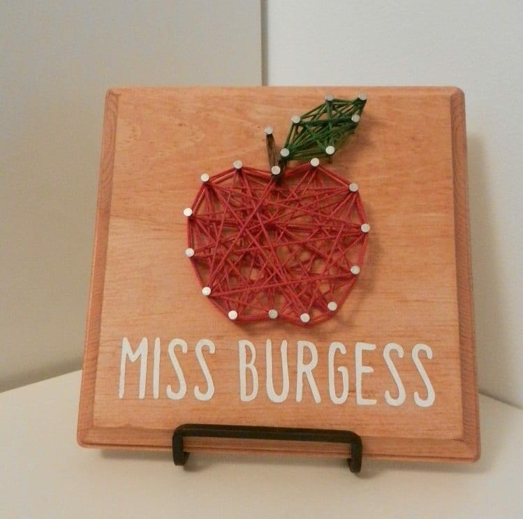 Teacher String Art Project (With Stencil) | FaveCrafts.com