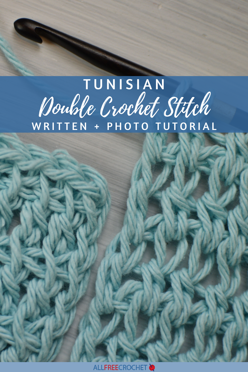 Tunisian Double Crochet (Full Stitch Tutorial) | AllFreeCrochet.com