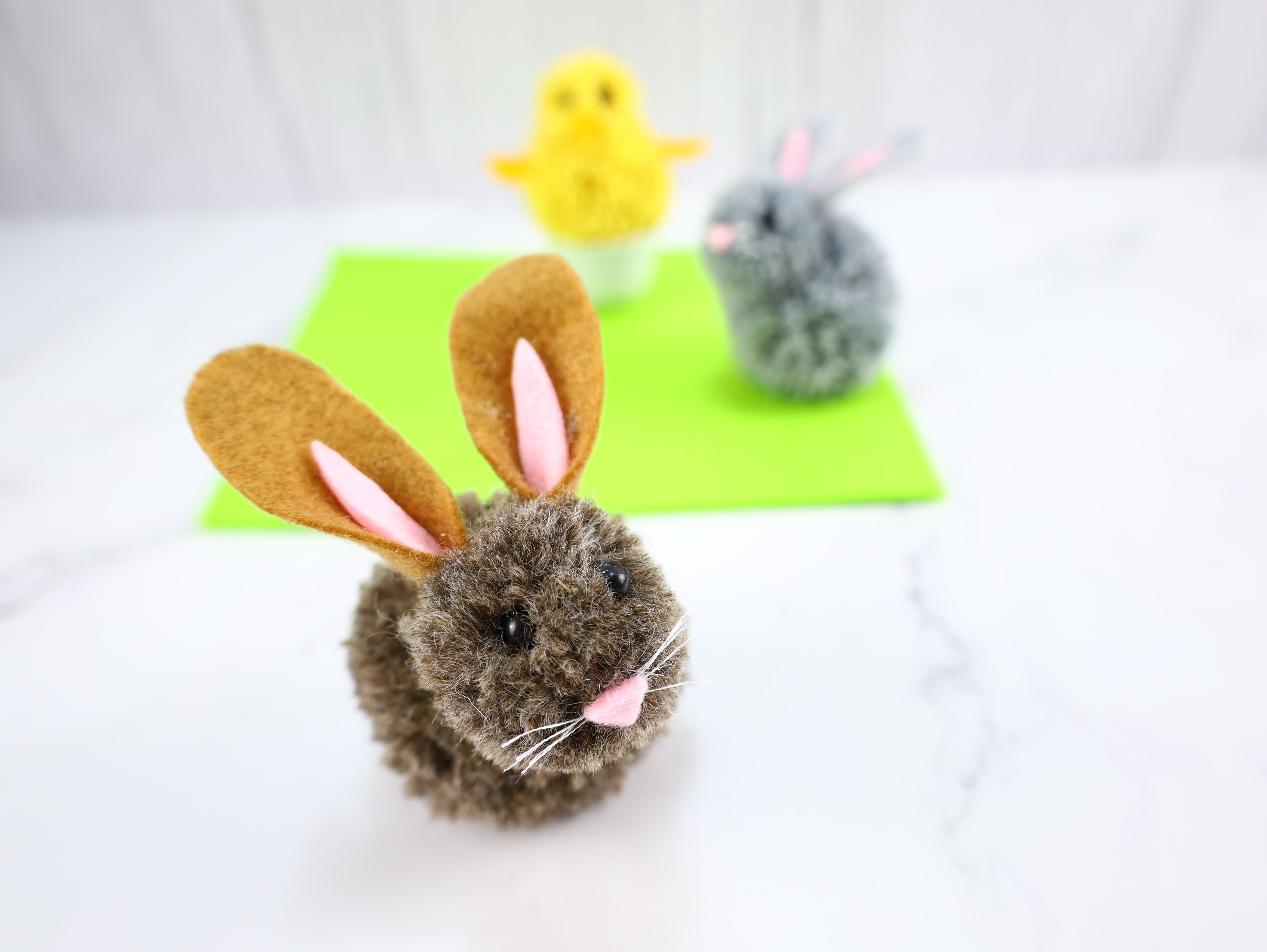 Pom Pom Bunny | FaveCrafts.com