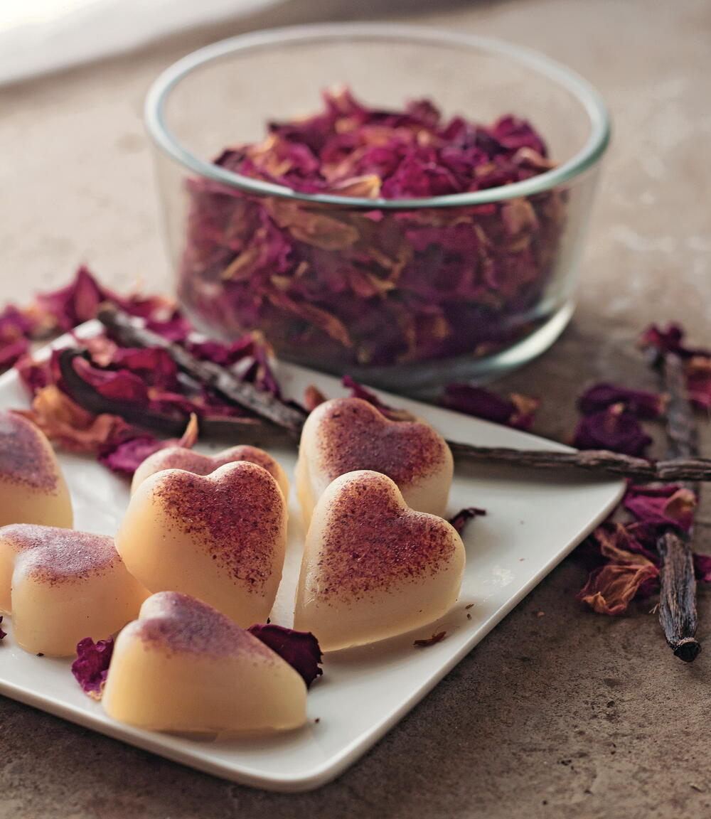 Vanilla Rose Bath Melts | FaveCrafts.com