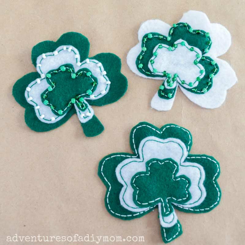 Diy Shamrock Pins | FaveCrafts.com