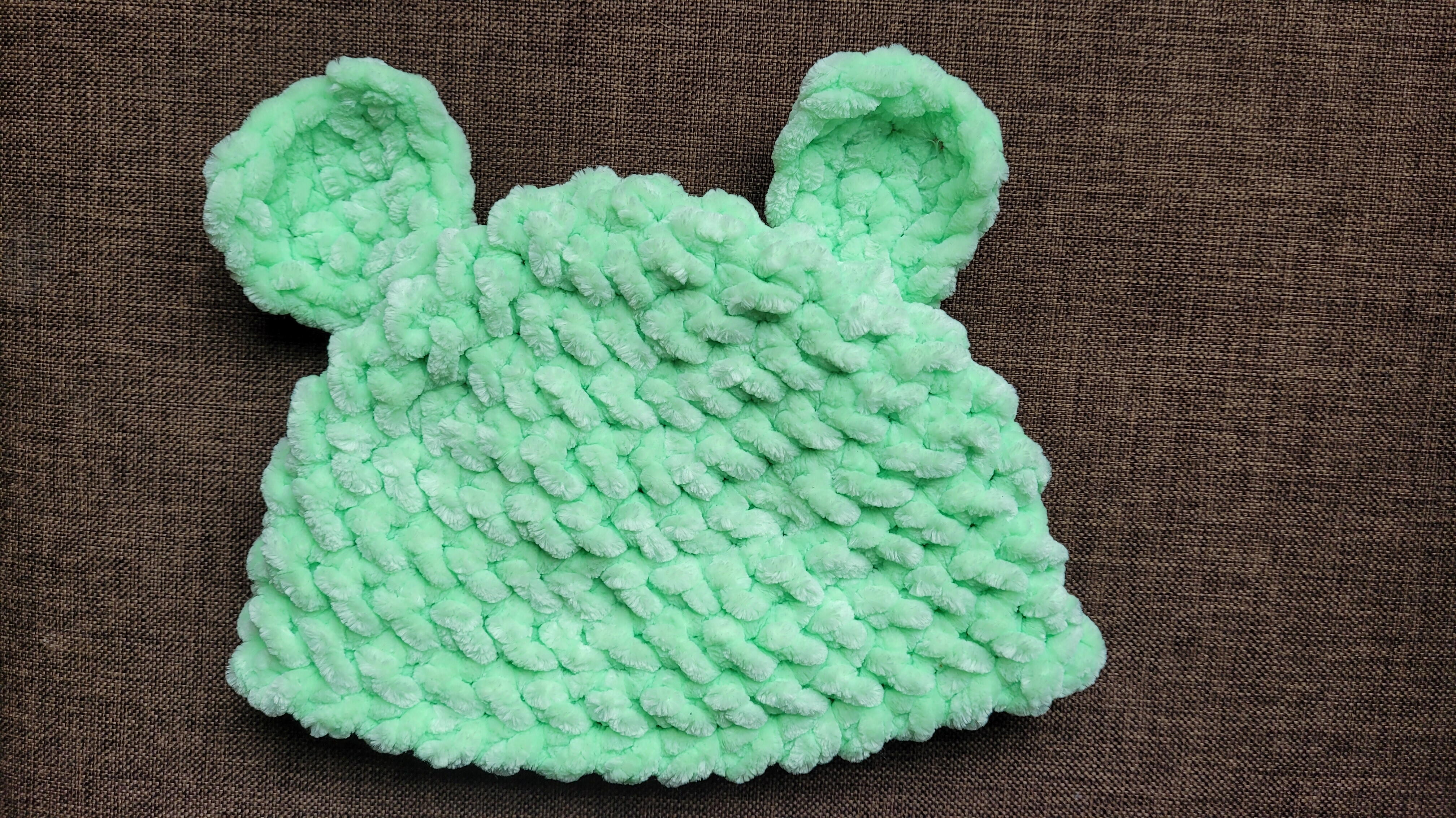 Easy Velvety Baby Hat | FaveCrafts.com
