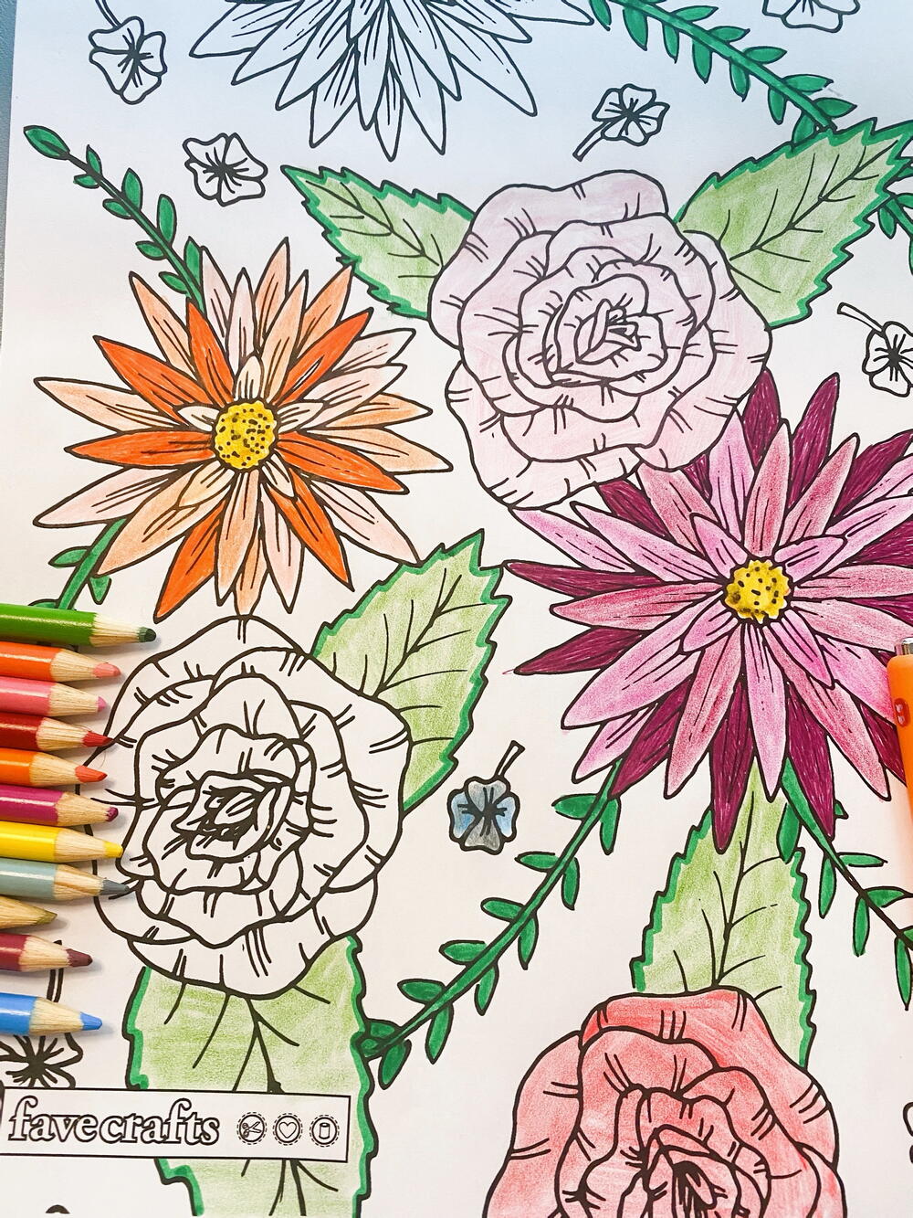 Joy Coloring Sheet | FaveCrafts.com