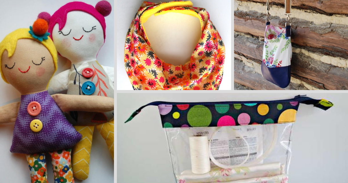 One Yard Wonders: 26+ One Yard Fabric Sewing Projects | AllFreeSewing.com