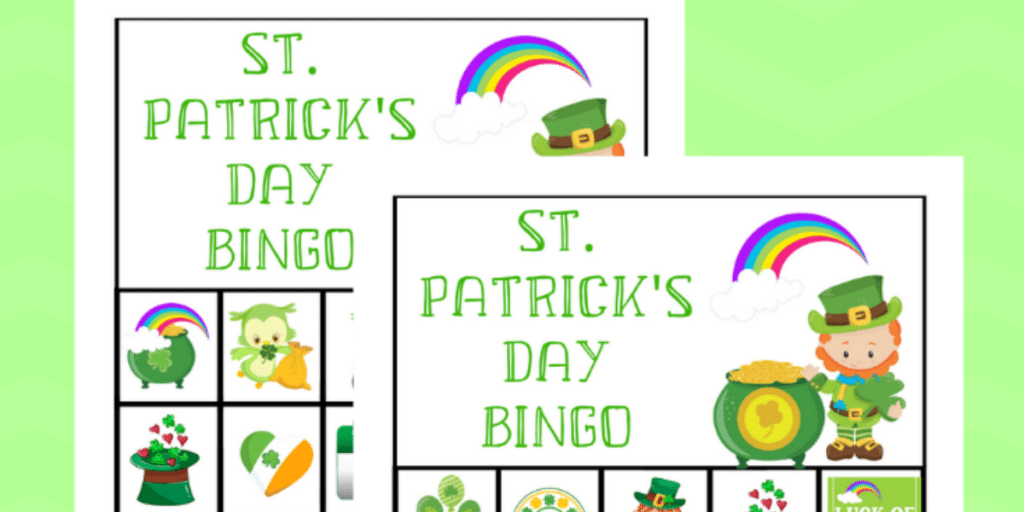 Free Printable St. Patrick’s Day Bingo Game | AllFreePaperCrafts.com